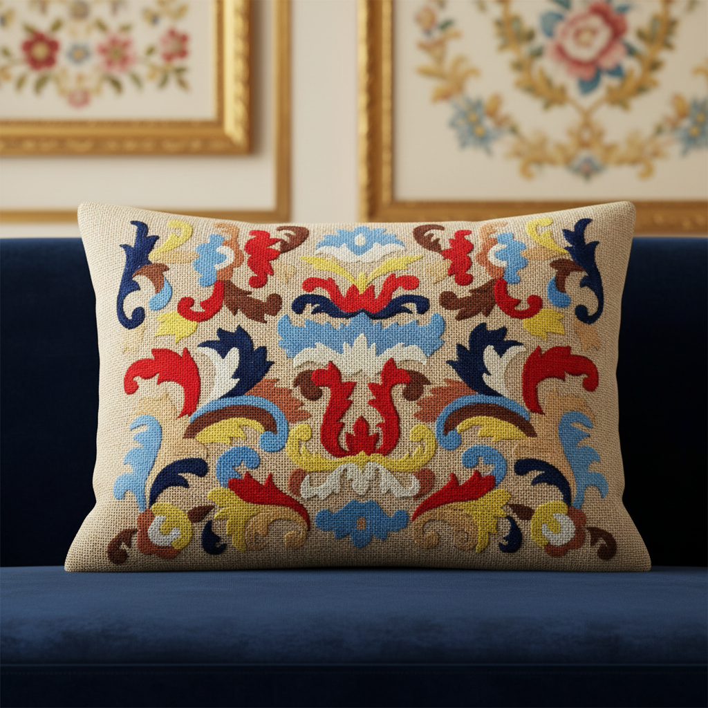 ARABESQUE SYMMETRY – Annie Bouquet | French Needlepoint Since 1978